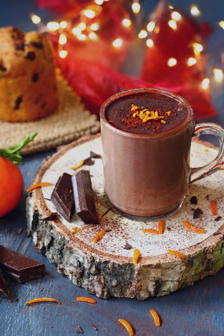 Orange Hot Chocolate - Chili to Choc