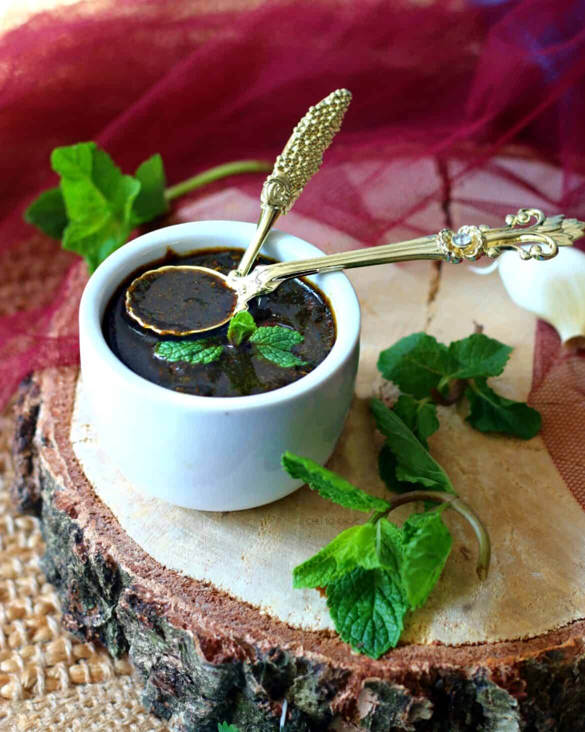 Green Tamarind Chutney - Chili to Choc
