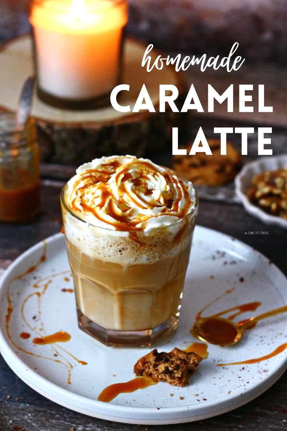 Homemade Caramel Latte (Better Than Starbucks) - Chili to Choc