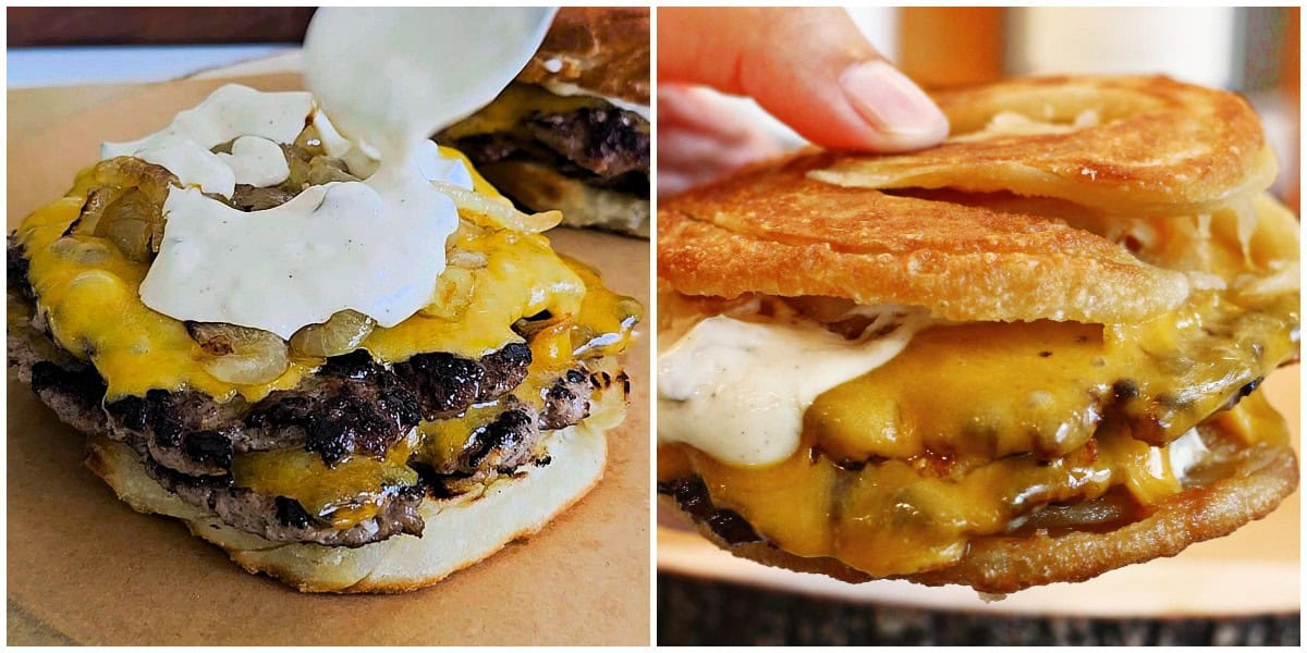 Dubai Paratha Smash Burger - Chili to Choc