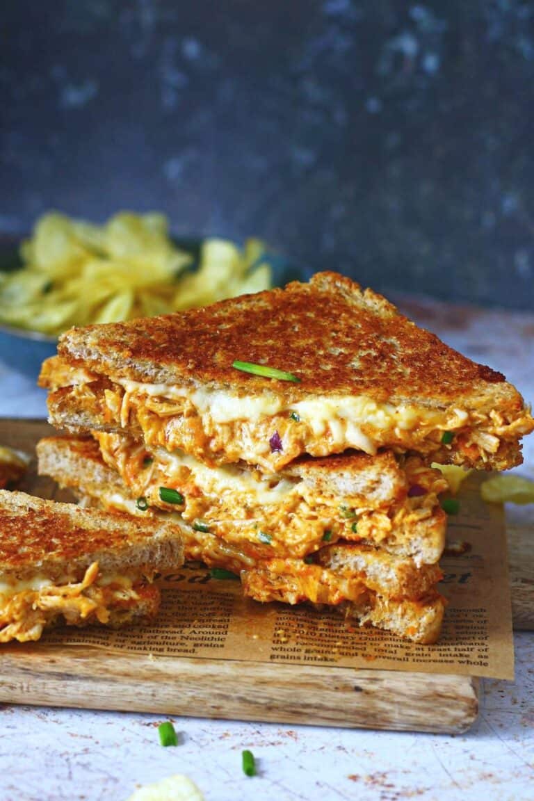 Hot and Cheesy Chicken Melt - Chili to Choc